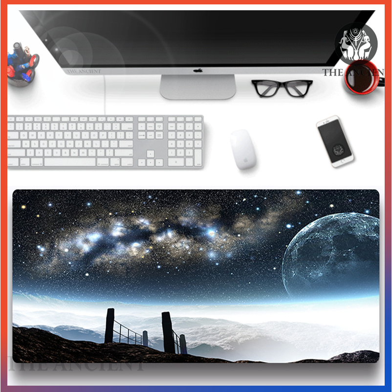 Skyline AI Mouse Pad, Pads Tetikus Besar Large Size Office Home Laptop ...
