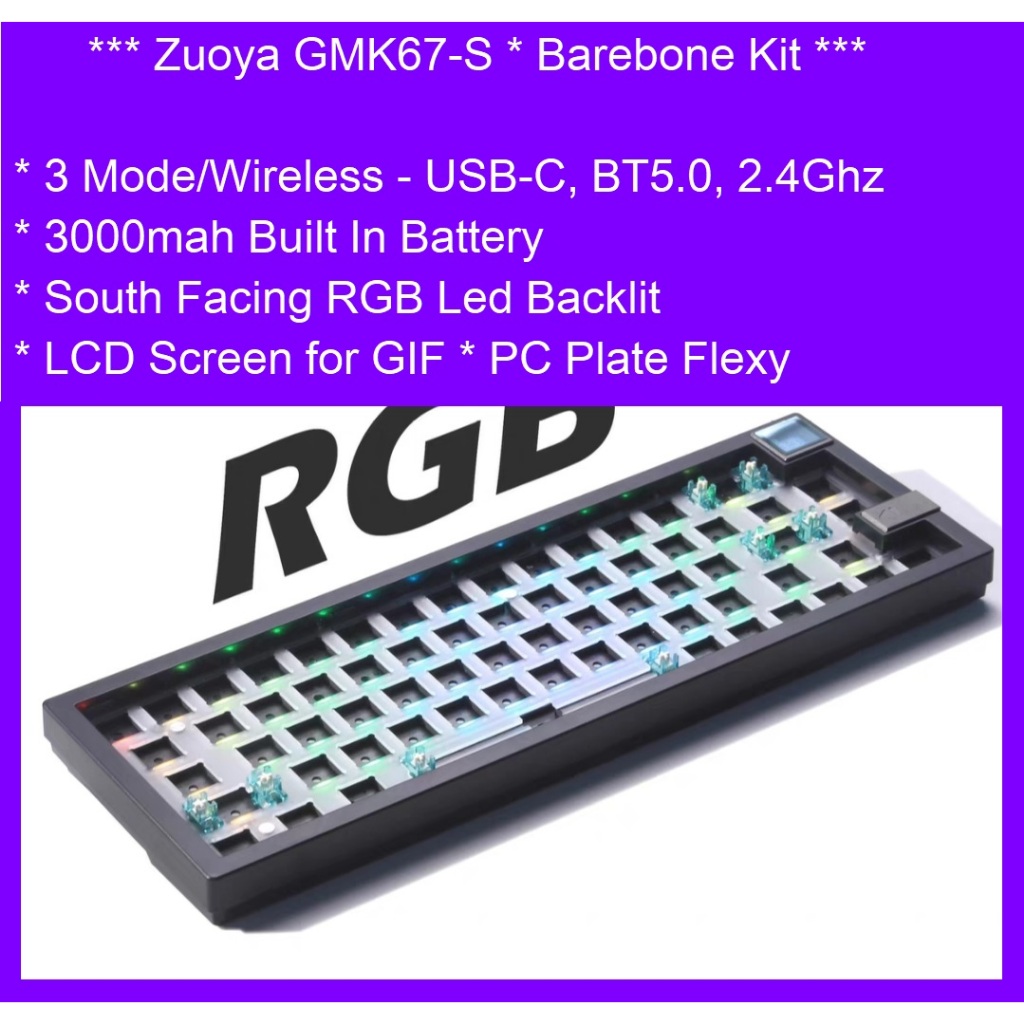 Zuoya GMK67 - Super - LCD Screen | Shopee Malaysia