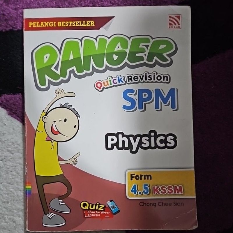 Ranger Quick Revision SPM Physics Form 4&5 KSSM [SPM] [Pelangi] [USED] | Shopee Malaysia