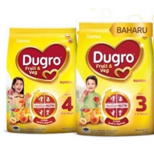 DUGRO 3 & 4 FRUIT & VEGETABLE 850G | Shopee Malaysia