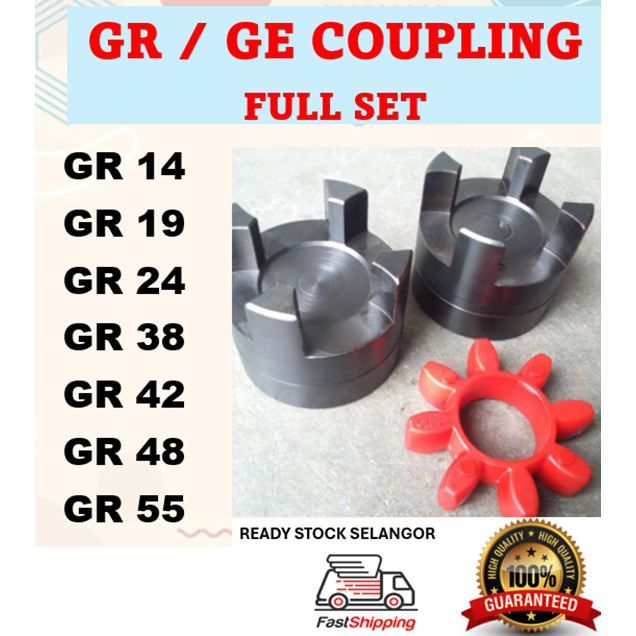 GR/GE Coupling Full Set With Element GR14 GR19 GR24 GR28 GR38 GR42 GR48 ...