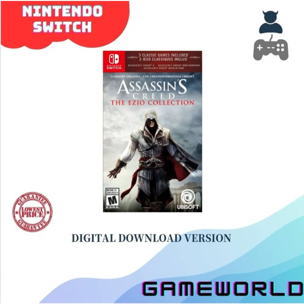 【NINTENDO SWITCH】Assassin's Creed : The Ezio Collection Digital ...
