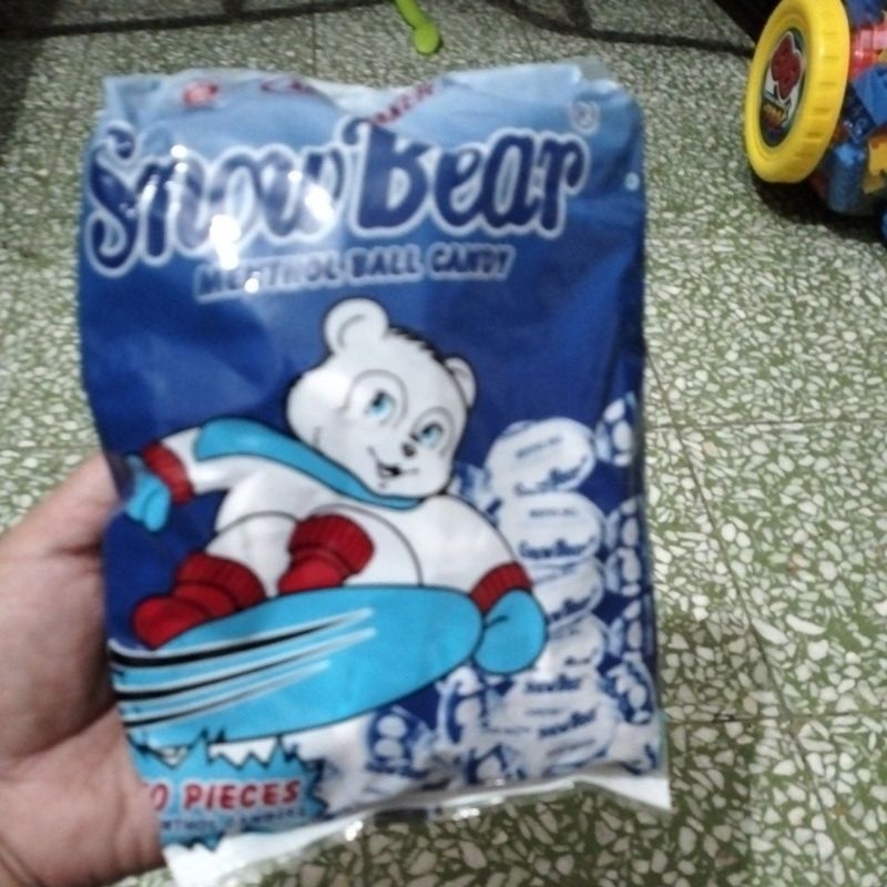 Philippine Goodies Snowbear menthol ball candy 50 pcs | Shopee Malaysia