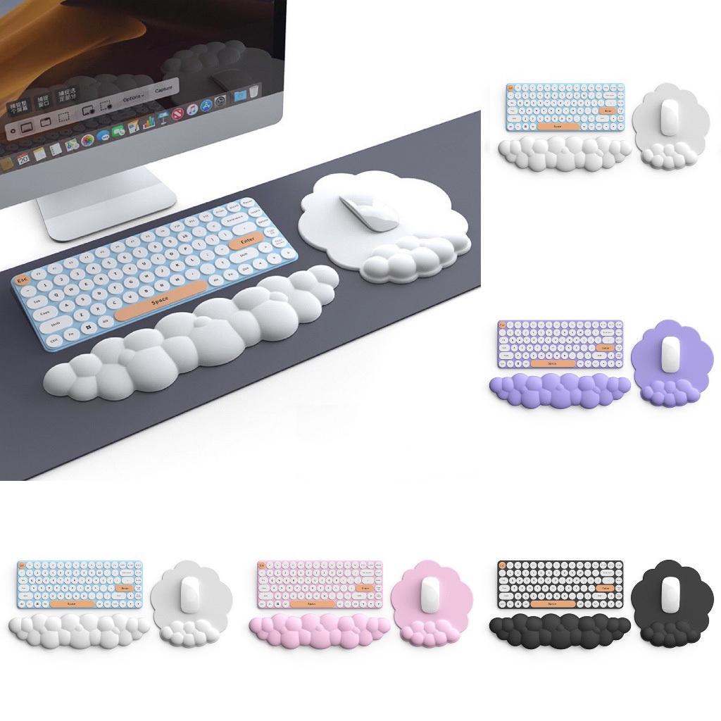 Keyboard Wrist Rest Mouse Pad Gaming Keyboard Arm Rest Mouse Pad with ...