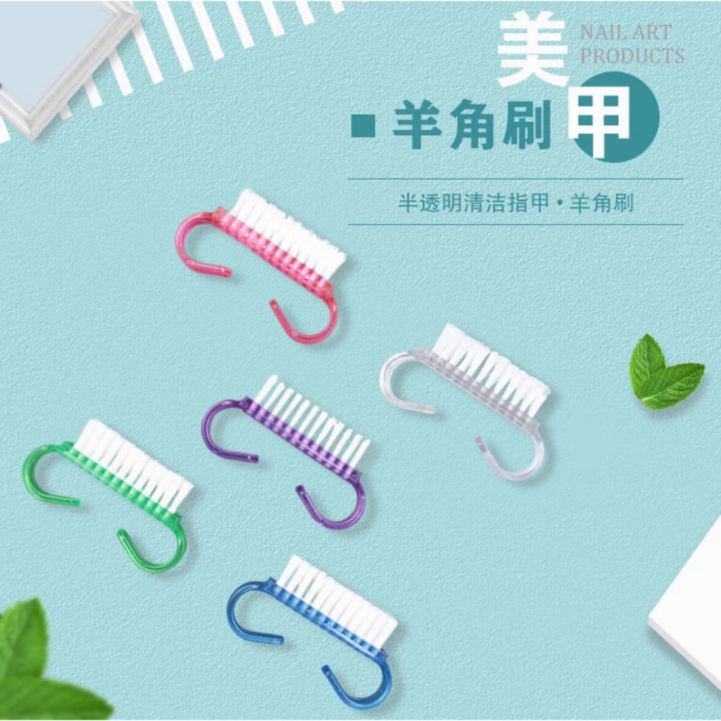 [READY STOCK] Nail Dust Brush Nail Cleaning Brush Tool Soft Pedicure ...