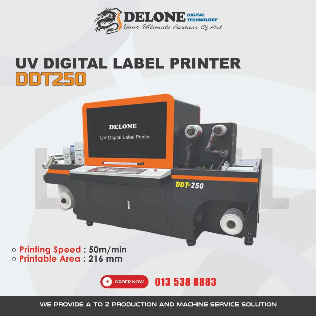 UV Digital Label Printer DDT250 | Shopee Malaysia