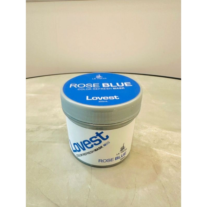 La Focus Lovest Rose Blue Color Refresh Mask (300ml) | Shopee Malaysia
