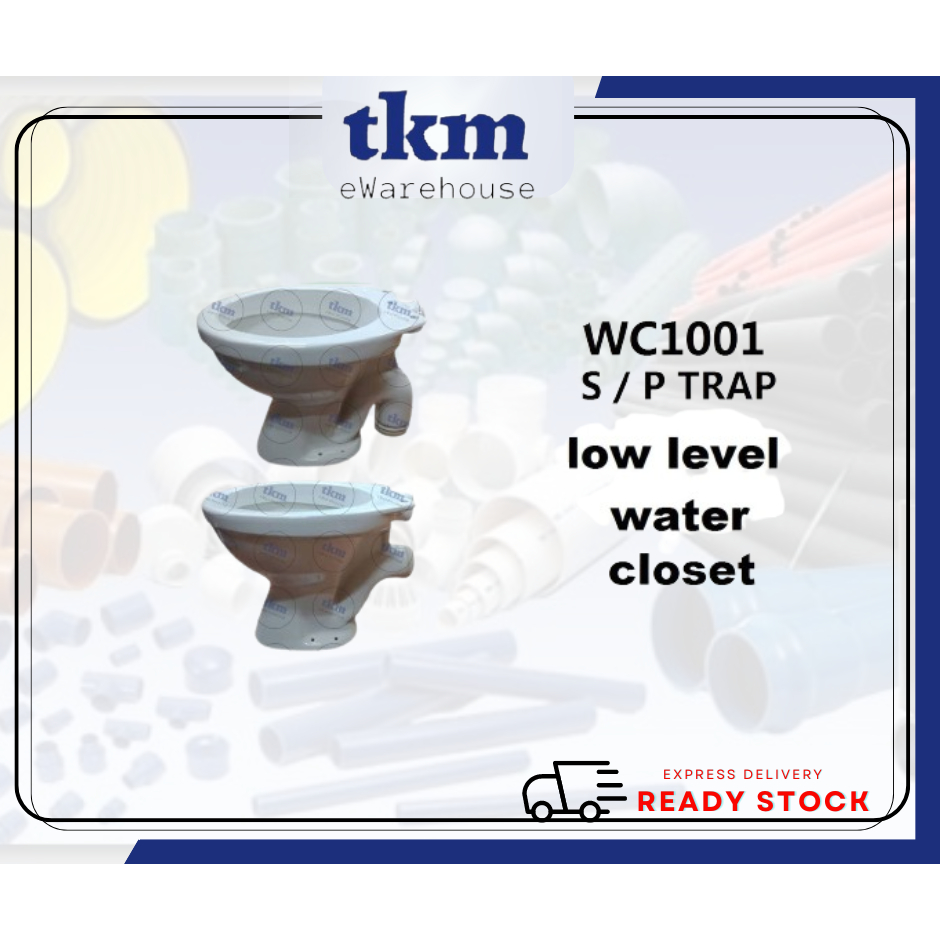 [TKM] WC1001 BRAND INNO LOW LEVEL VC CERAMIC WC WASH DOWN WC BOWL ONLY ...