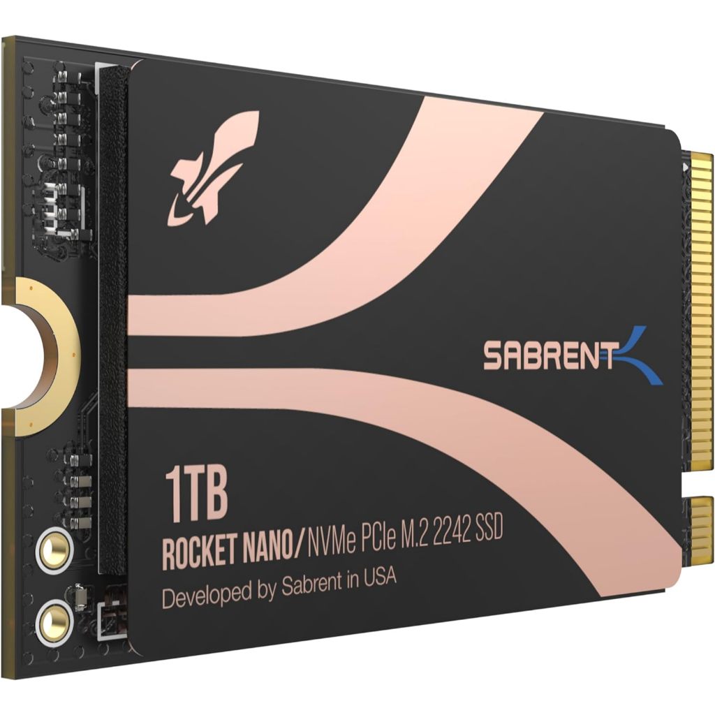 SABRENT Rocket Nano 1TB Internal SSD (M.2 2242 NVMe PCIe Gen 4 Up to ...