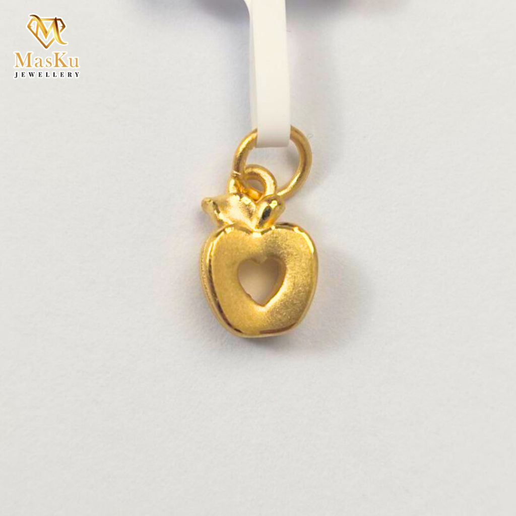 MasKu Jewellery 999 Pendant / 999 Loket Apple MKJP181543 | Shopee Malaysia