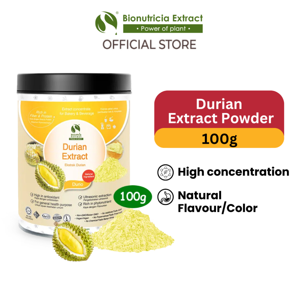 Bionutricia Durian Standardized Extract Powder 100g | Shopee Malaysia