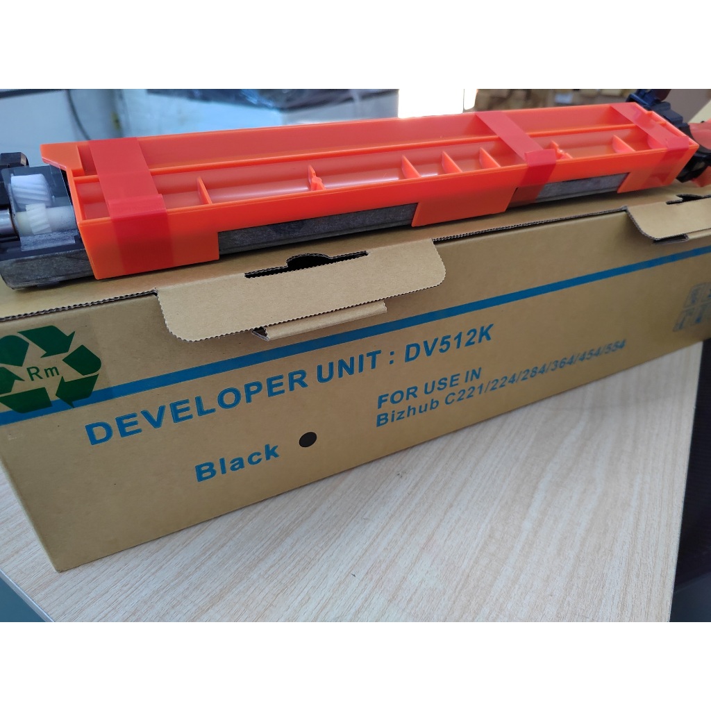 KONICA MINOLTA (DV-512K) BLACK DEVELOPER UNIT ORIGINAL FOR BIZHUB C224 ...