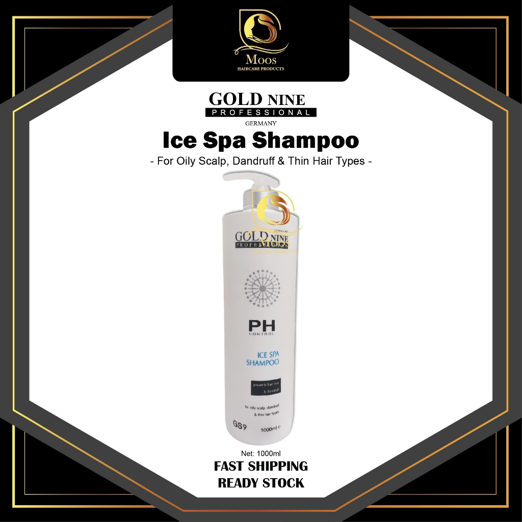 Gold Nine Ice Spa Shampoo 1000ml | Shopee Malaysia