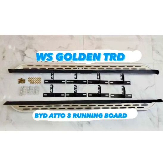 BYD Atto 3 2022-2024 side step running board high quality solid bracket ...