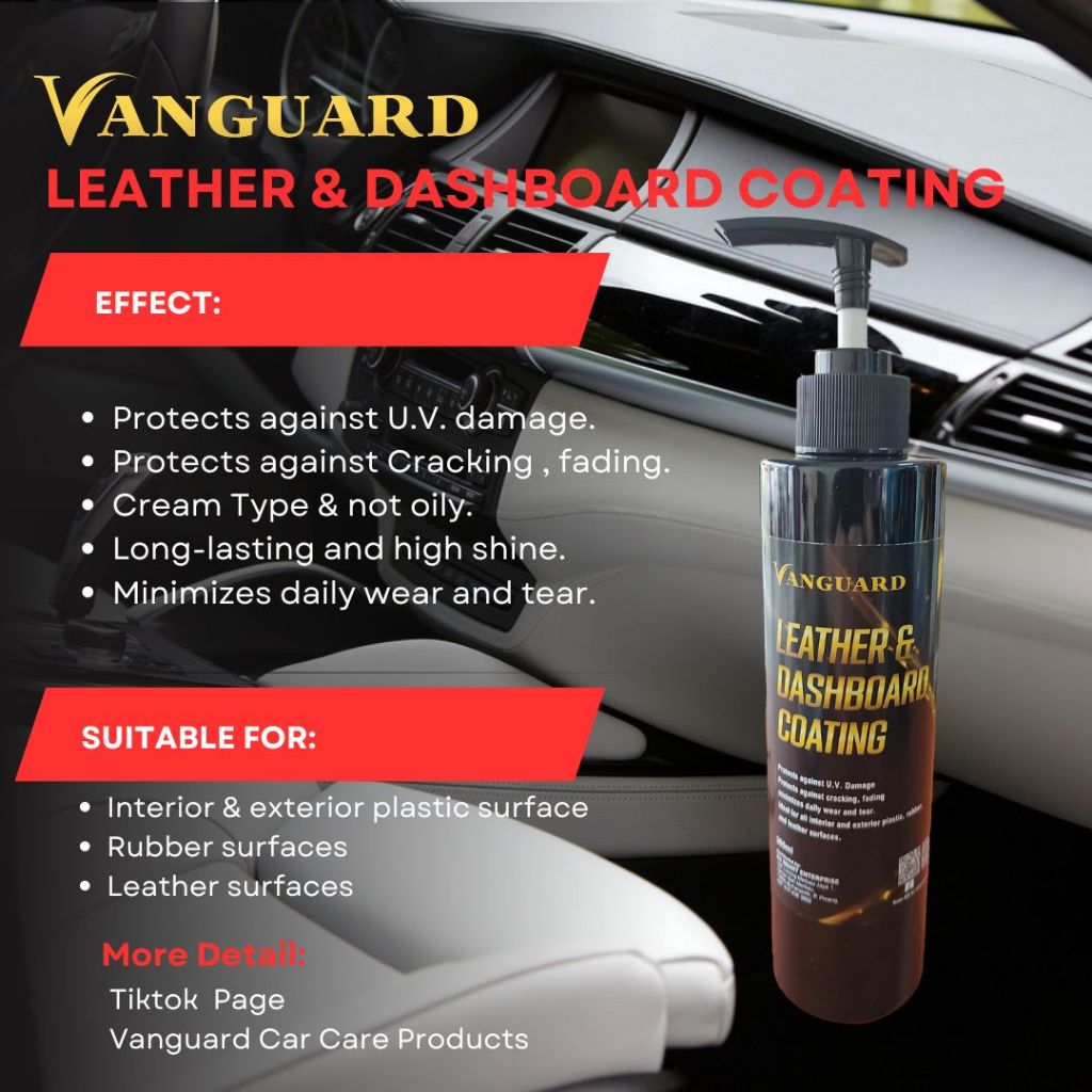 Vanguard Dashboard & Plastic Coating for Dashboard Shine Leather ...