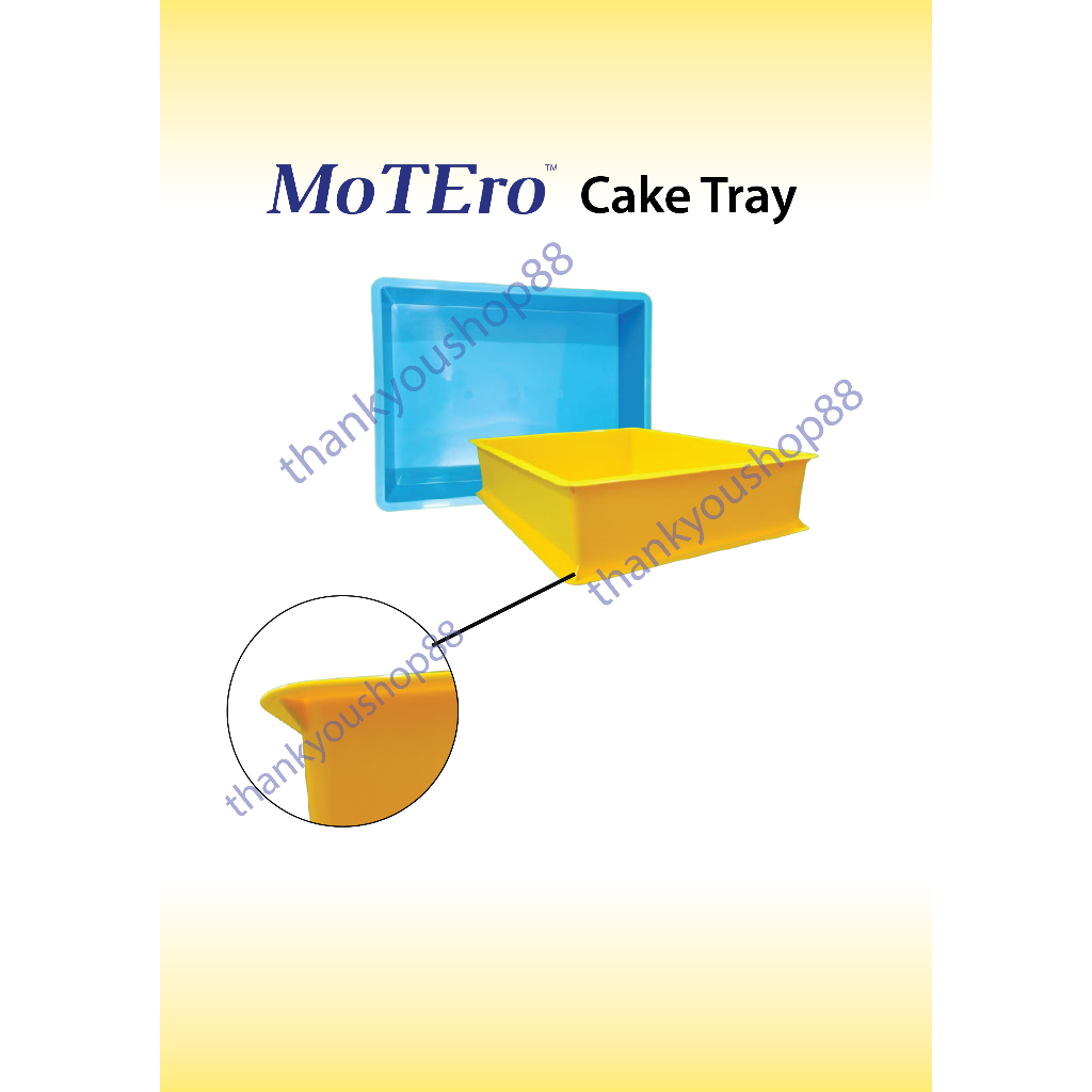 [MoTEro] Cake Tray/ Bakery Tray/ Industry Plastic Tray/ Tray Roti/ Cake ...