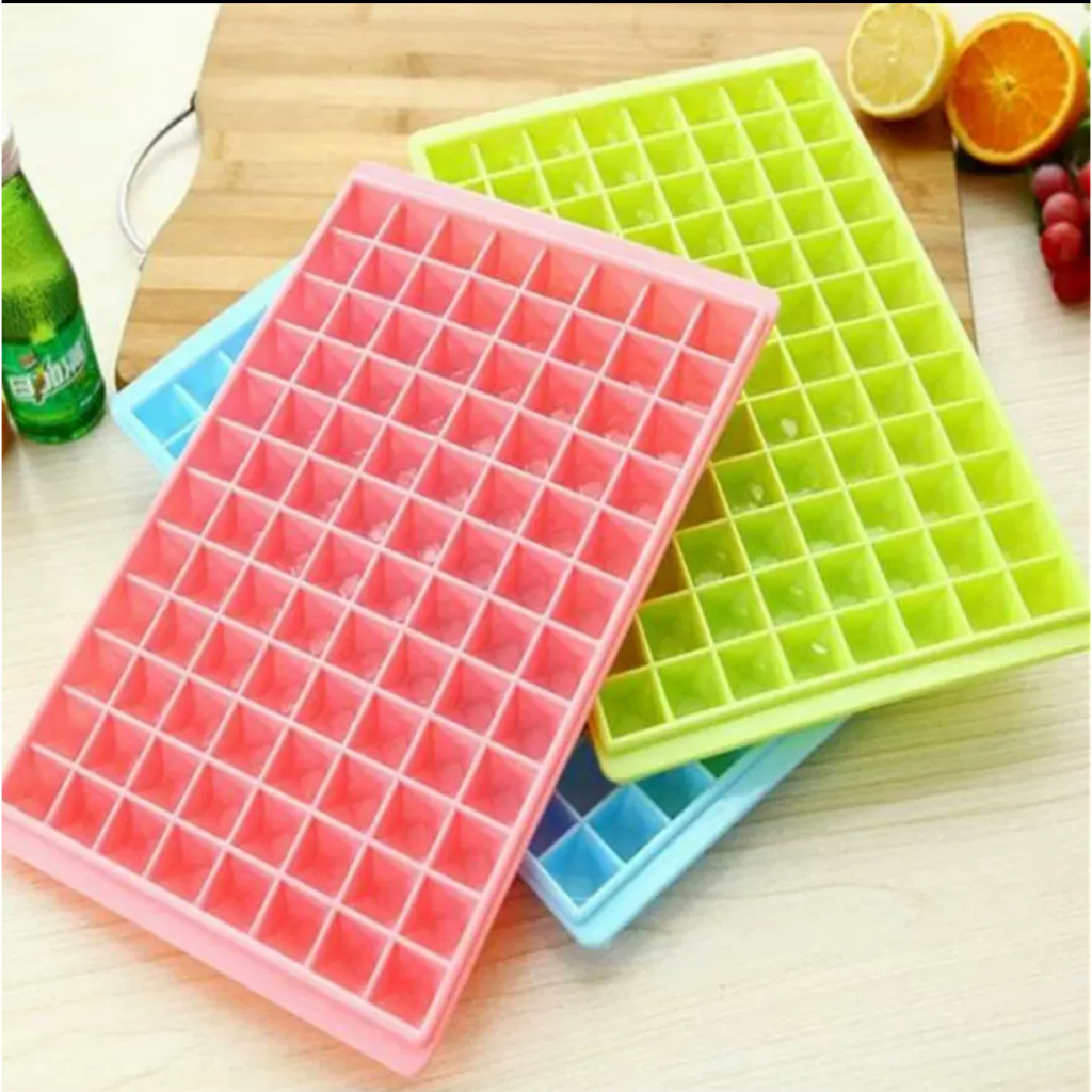(Ready Stock)96 Tubes Plastic Ice Cube Mini Tray DIY Cocktail Desserts ...