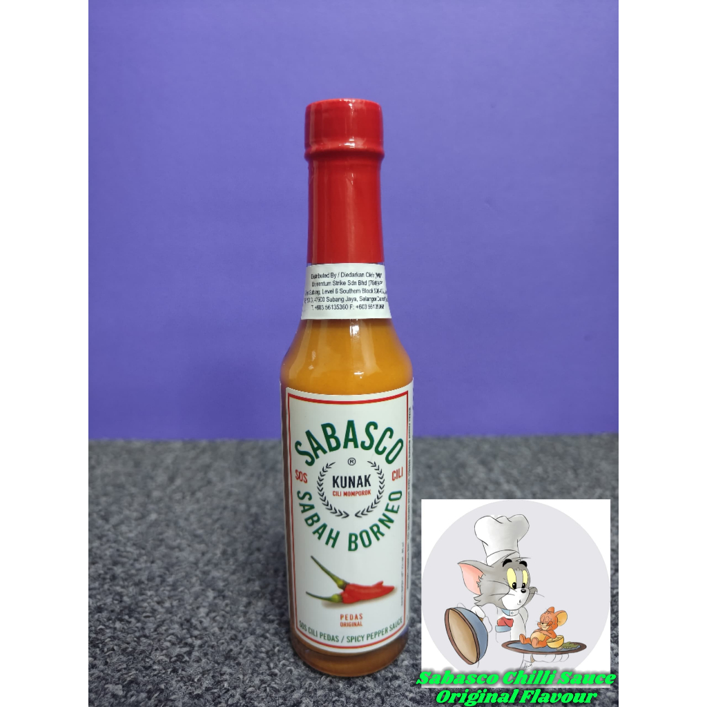 (Sabah) Sabasco Chilli Sauce Original Flavour (80ml) | Shopee Malaysia