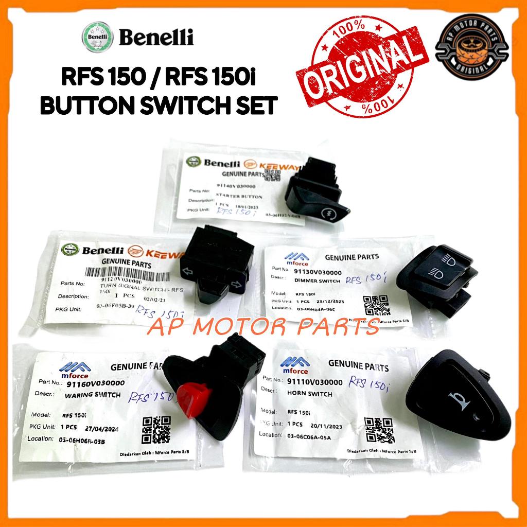 100% ORIGINAL BENELLI RFS150i RFS 150i BUTTON STARTER HORN HI LOW TURN ...