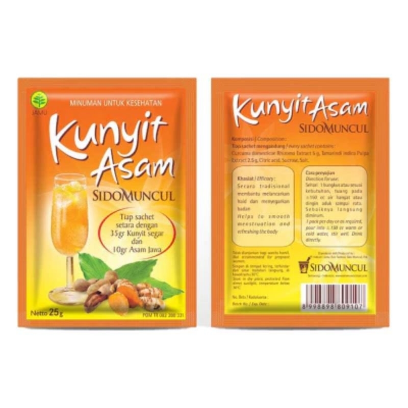 MINUMAN KUNYIT ASEM ORIGINAL - 1 BOX (5PCS) | Shopee Malaysia