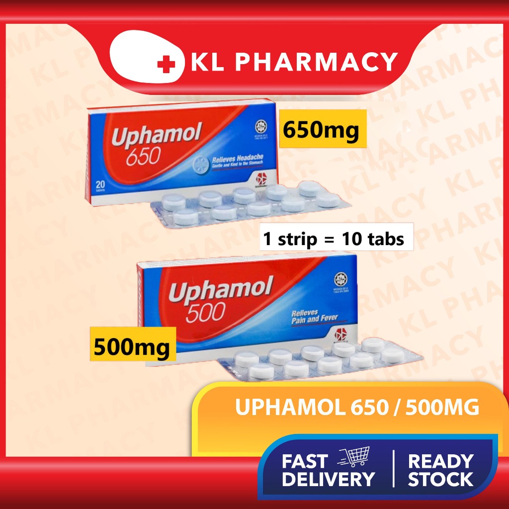 [NEW] Uphamol 500mg/ 650mg/ Paracil 500mg/ Paracetamol 500mg/650mg ...