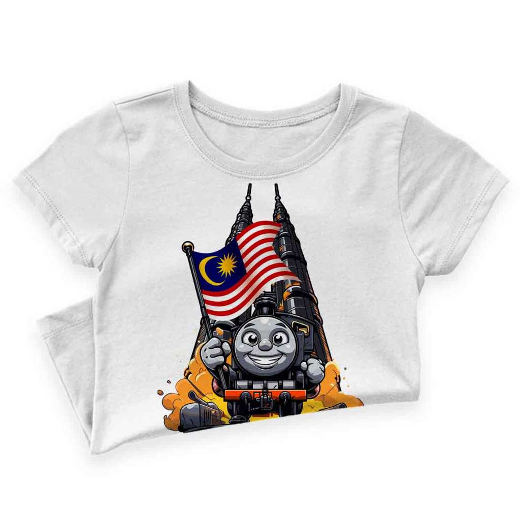 Thomas And Friends Malaysia Merdeka Kids Girl Baju Tshirt Lelaki T Shit ...