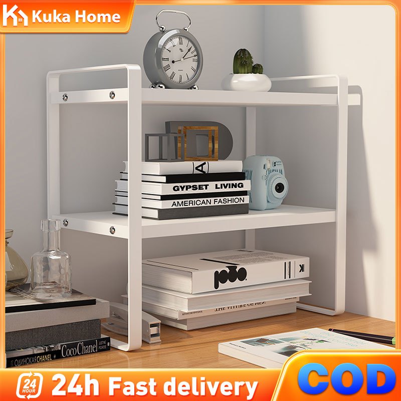 📖Rak Buku Desk Rack Desktop Bookshelf Stationery Student Dormitory ...