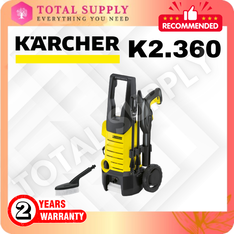 KARCHER K2.360 HIGH PRESSURE WASHER WATER JET 120BAR MAX K 2.360 | K SERIES | Shopee Malaysia