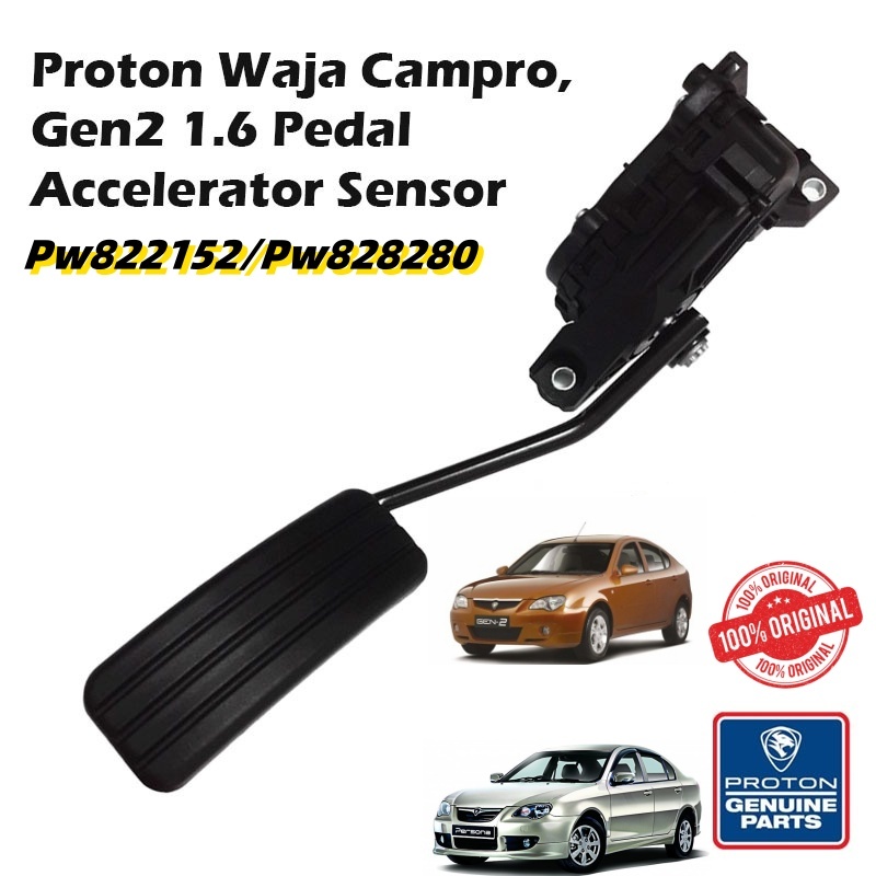 Original Proton Waja Campro, Gen2, Persona 1.6 Pedal Accelerator Sensor ...