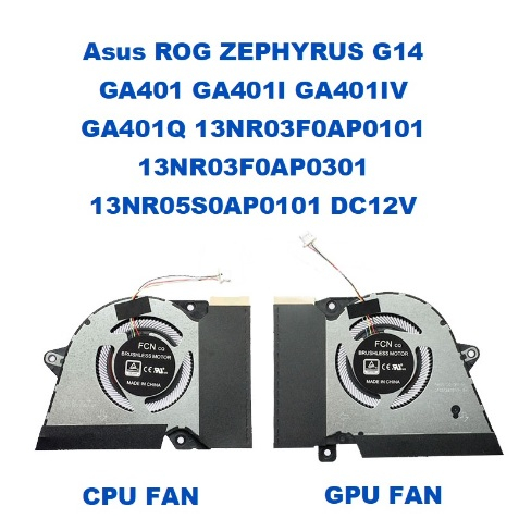 Asus ROG ZEPHYRUS G14 GA401 GA401I GA401IV GA401Q 13NR03F0AP0101 ...
