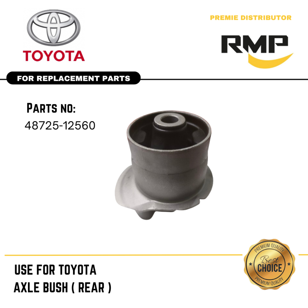 TOYOTA REAR AXLE BUSH FOR TOYOTA ALTIS ( ZZE121 ) | Shopee Malaysia