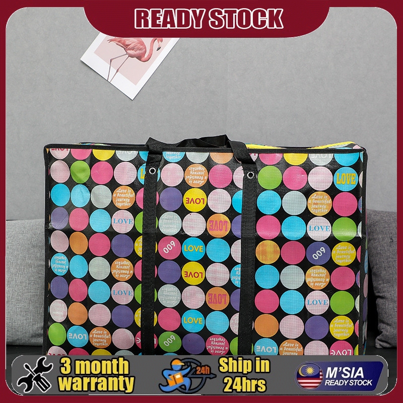 1PC Beg Guni Besar Tebal Beg Waterproof Kampung Murah Beg Laundry Eco ...