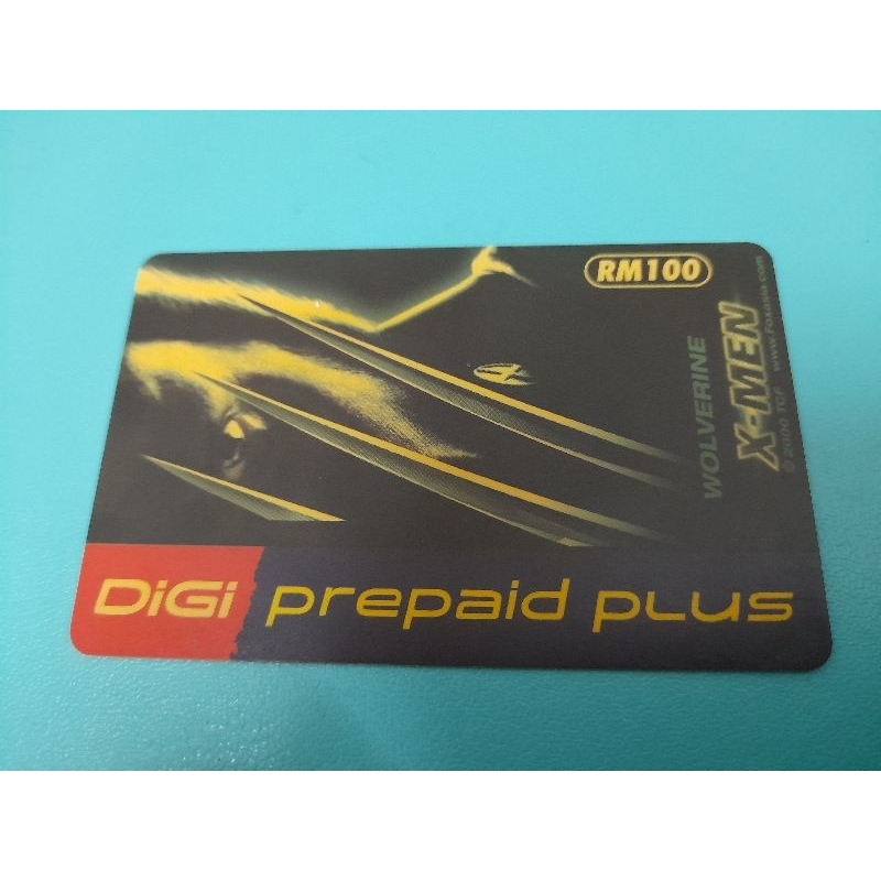Digi X-Man 2000 Wolverine Special Edition Reload Card | Shopee Malaysia