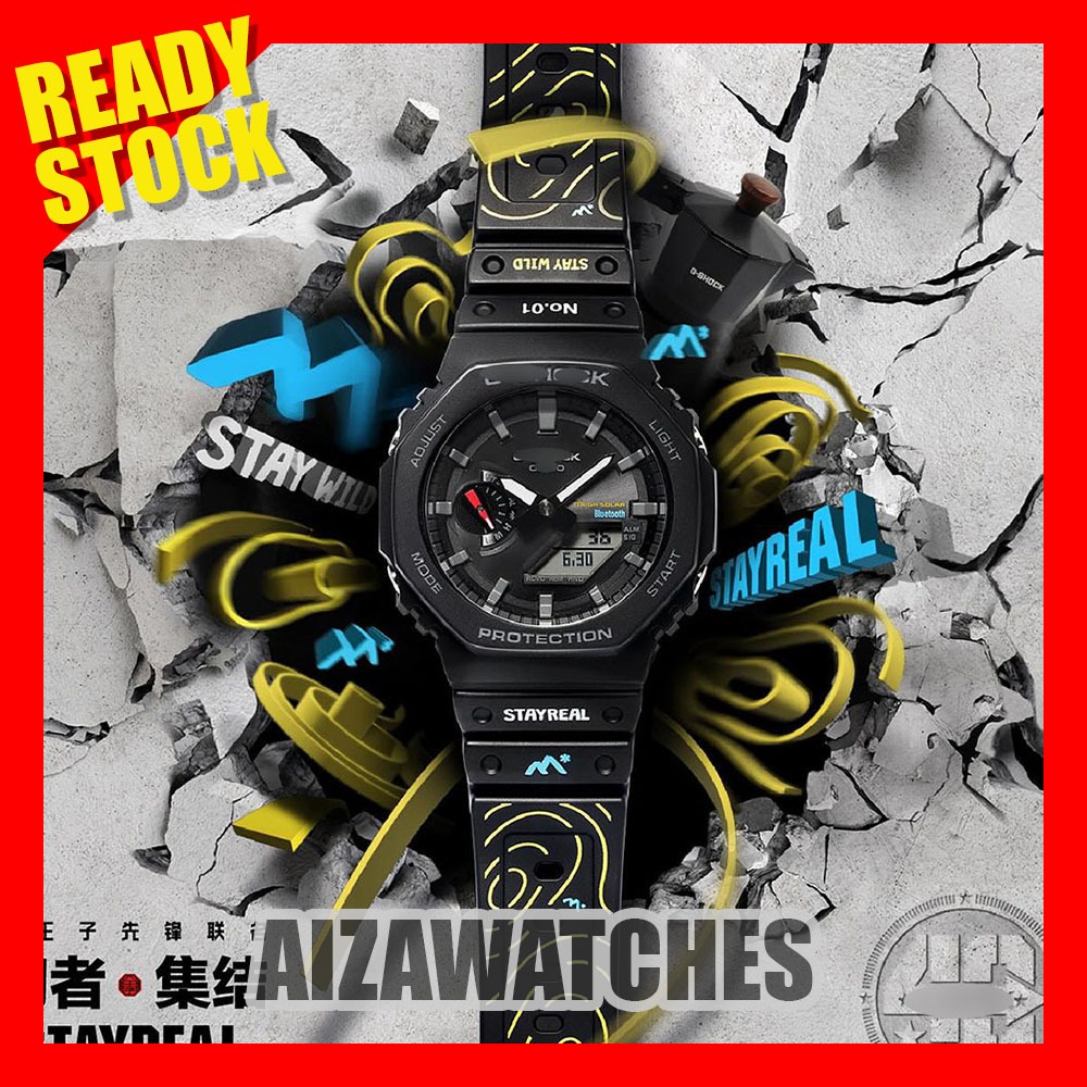 JAM GS SPORTS TMJ X SPECIAL EDITION GA2100 SHOCK DIGITAL ANALOG JAM ...