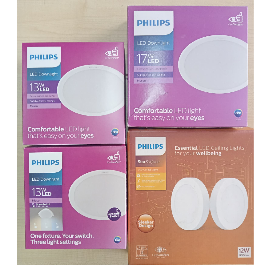 PHILIPS MESON StarSurface/LED DOWNLIGHT 12W,13W(INTERLACED OPTIC),17W ...