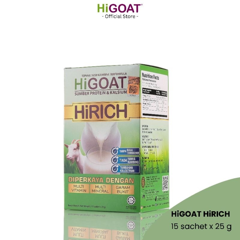 HiGOAT Hirich with Colostrum (25g x 15 Sachets) | Shopee Malaysia