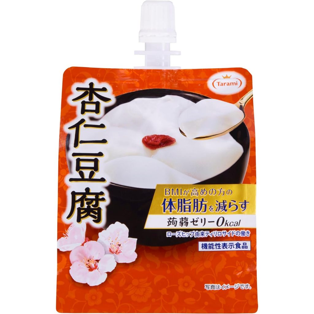 TARAMI Oishii Konnyaku Jelly Premium 0kcal Almond Jelly Flavor Jelly ...