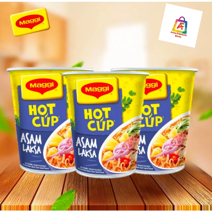 MAGGI Hot Cup Asam Laksa (59g x 6s) | Shopee Malaysia