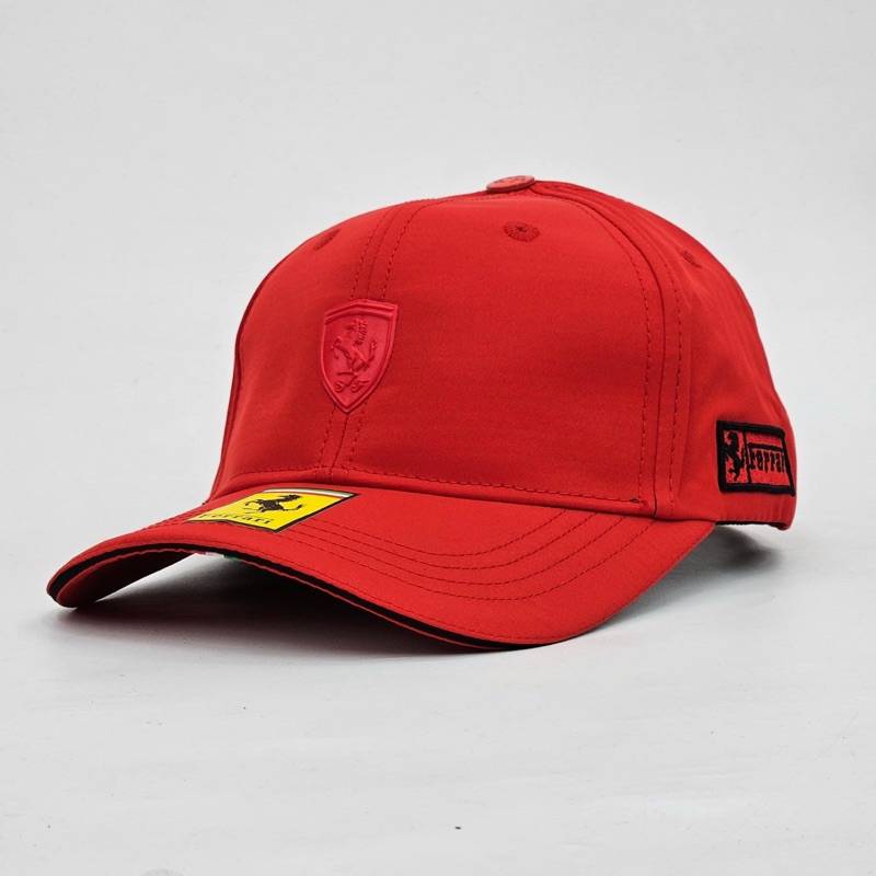 Ready Stock Ferrari Motosports Baseball Cap Red Topi Merah | Shopee ...