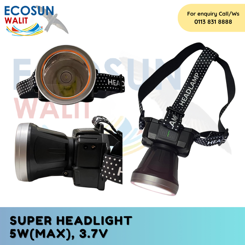 SUPER HEADLIGHT (HEADLAMP) | Shopee Malaysia