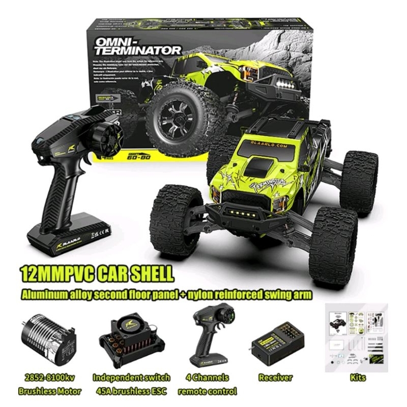 [READY STOCK] Rlaarlo RC Car Omni Terminator V2 1/10 4WD 3S | Shopee ...