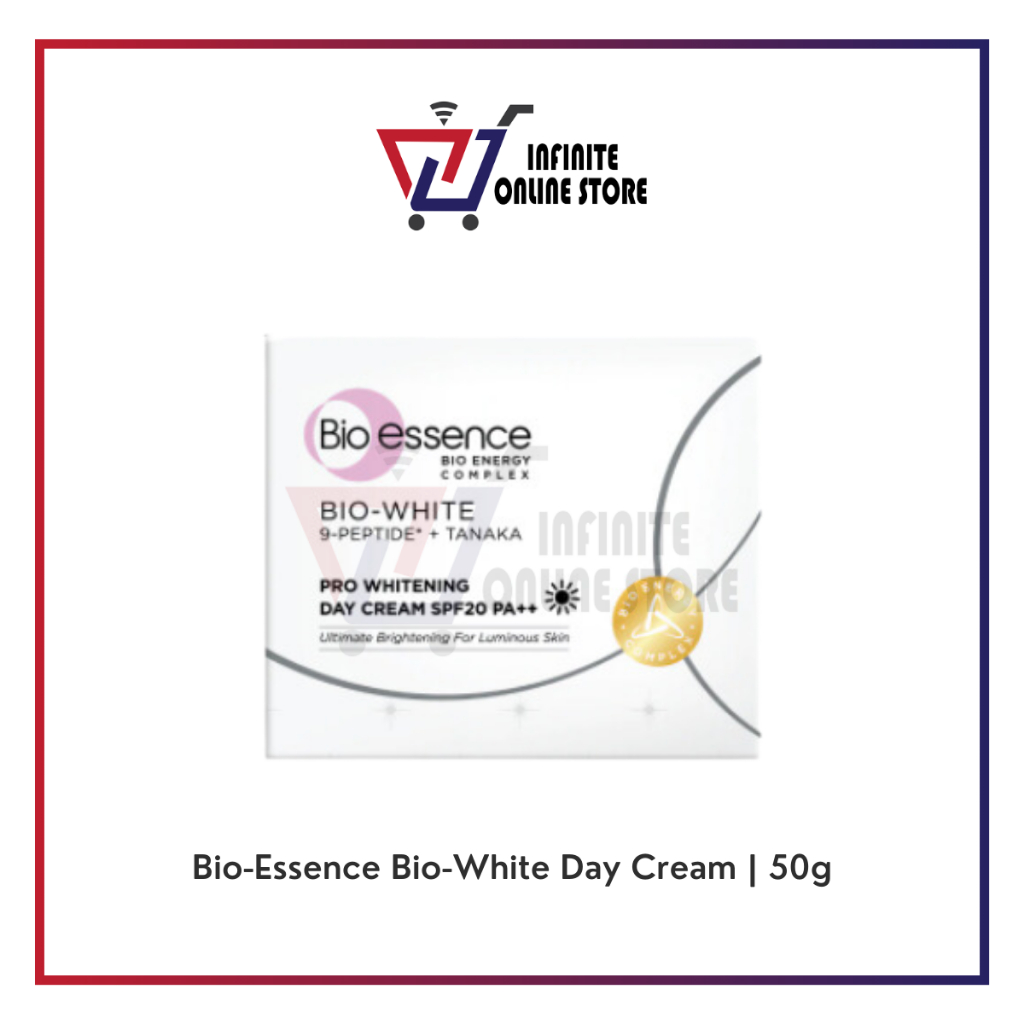 BIO-ESSENCE Bio-White Pro Whitening Day Cream SPF20 PA++ (50g) | Shopee ...