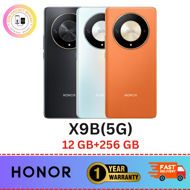Honor X9B 5G (12GB +256GB) 5800mAh Wired Charging 35w, 6.78" AMOLED Display- 1 YEAR WARRANTY ...