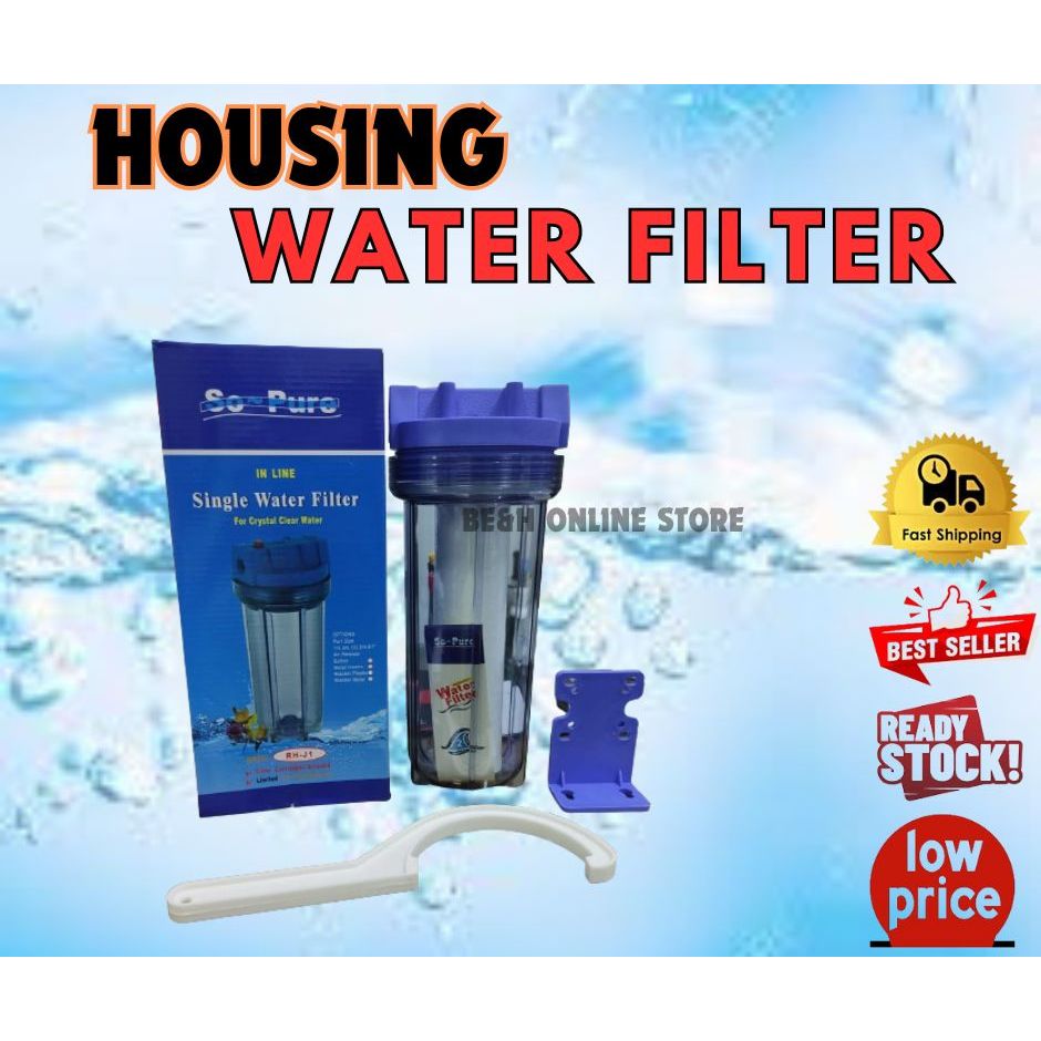 3/4" In Line Pressure Relief Normal Set Single Filter , Water Filter ...