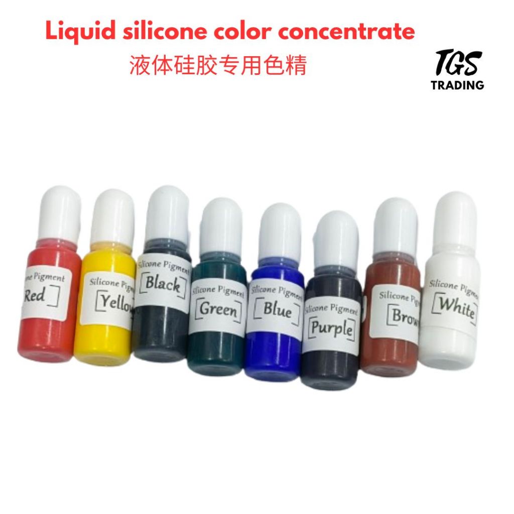 TGS 10ml Silicone color concentrate Pigment 翻模调色专用色精模 | Shopee Malaysia