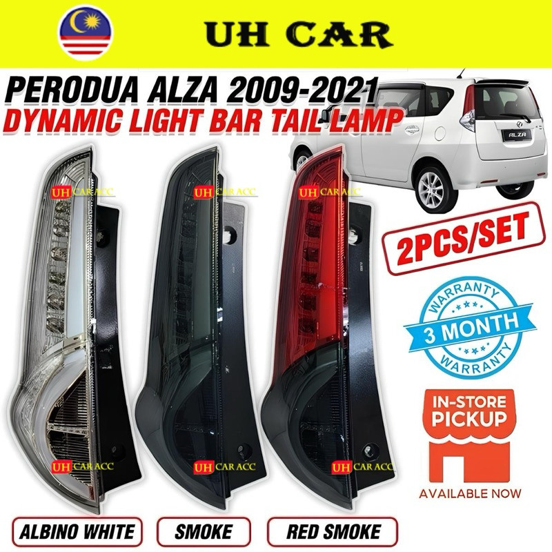 Perodua Alza 2009-2021 Dynamic Led Tail Lamp Taillamp Taillight Light ...