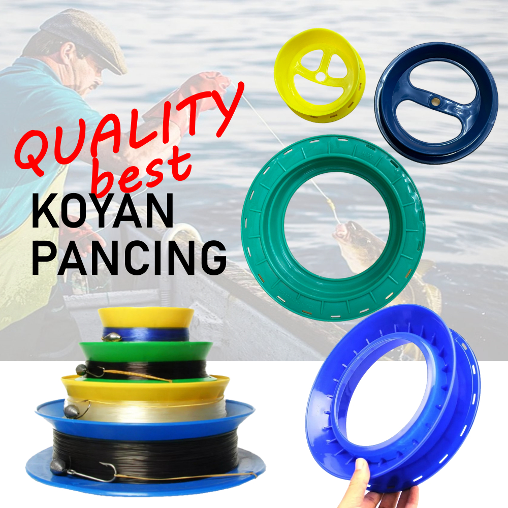 Koyan pancing kualiti kerasan Plastic / handline fishing donut spool ...