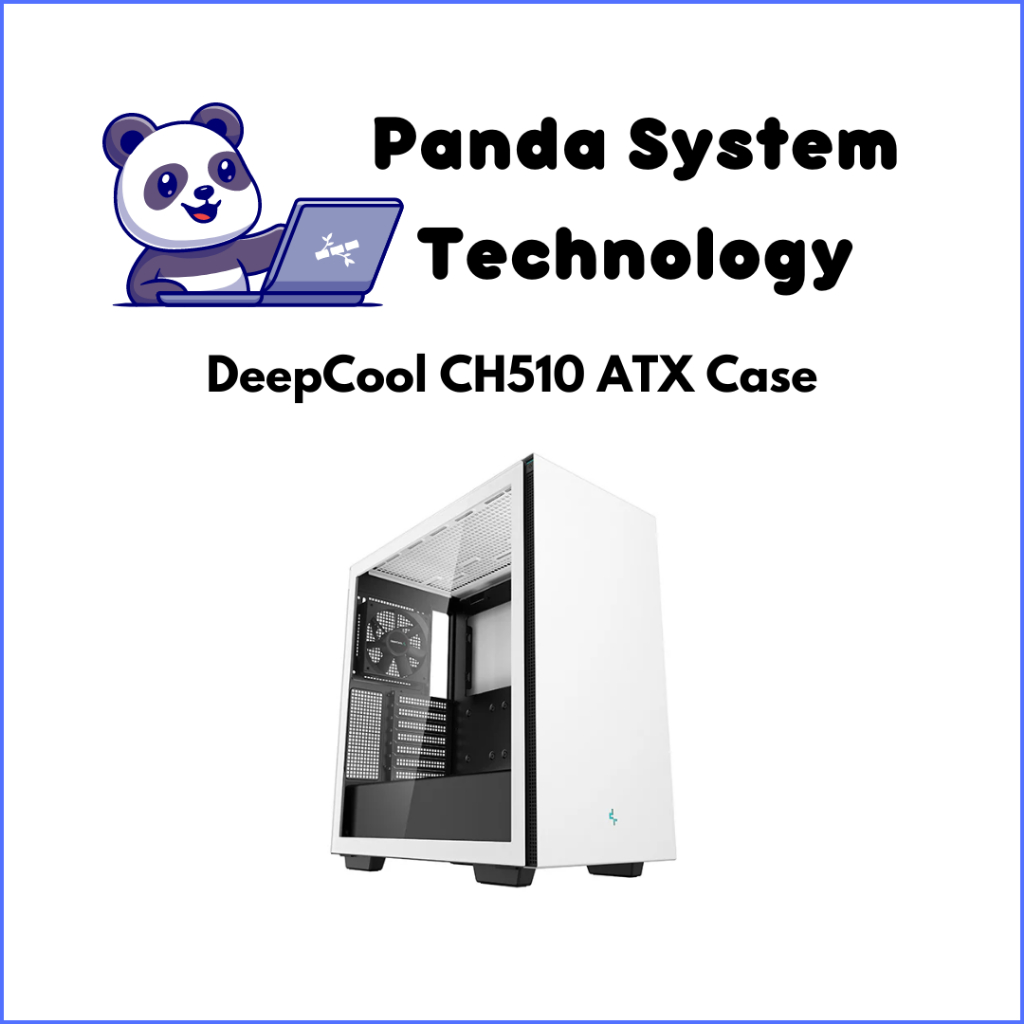 Deepcool CH510 White ATX Case | Shopee Malaysia