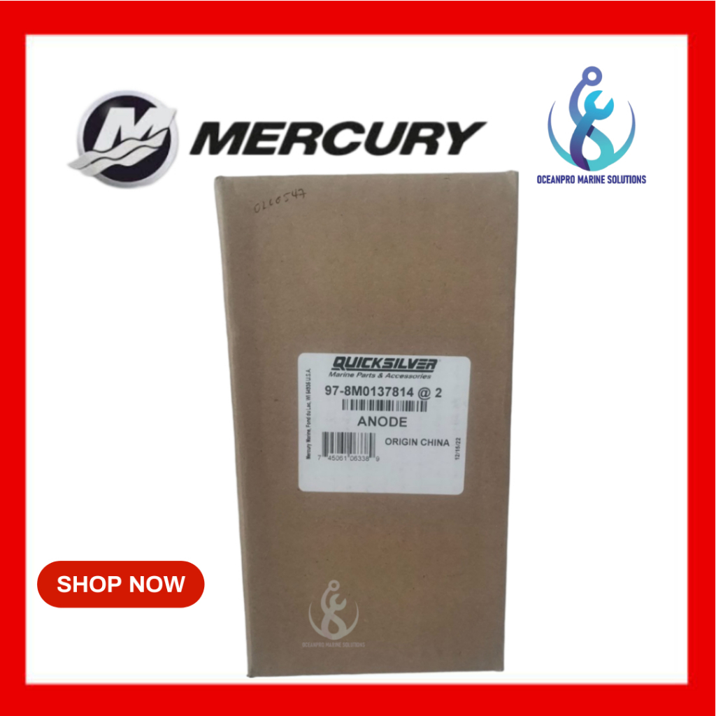 MERCURY OUTBOARD FOURSTROKE ANODE ALUM | Shopee Malaysia