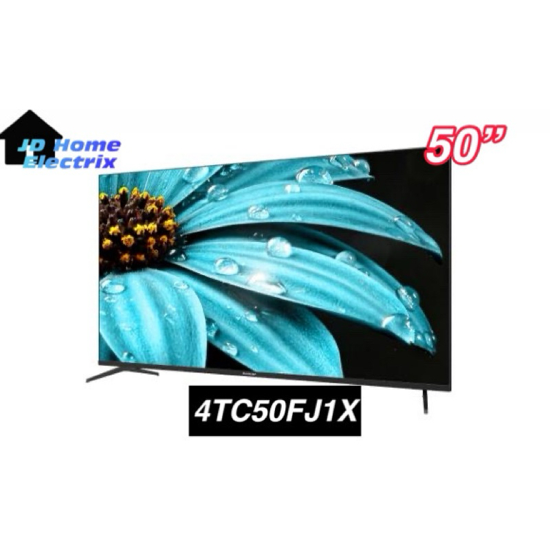 SHARP 50 Inch 4K UHD Google TV - 4TC50FJ1X | Shopee Malaysia
